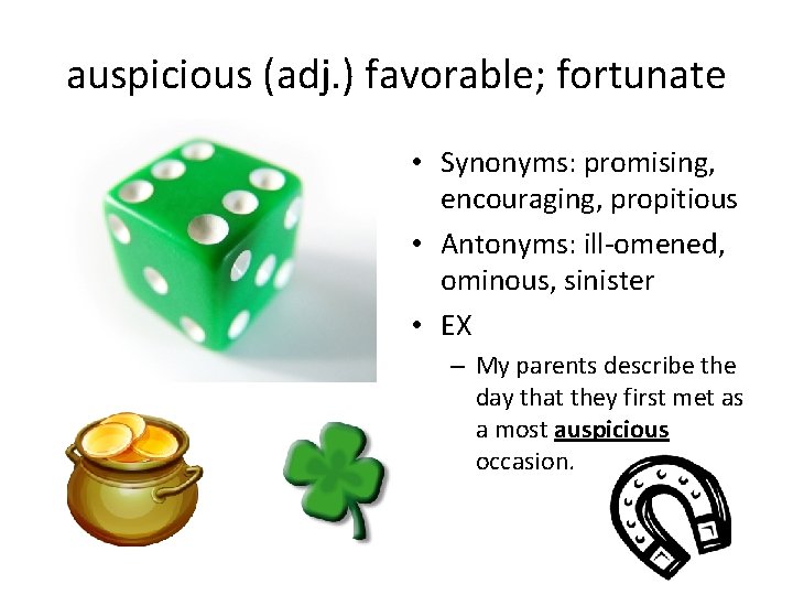 Vocabulary Unit 4 Mrs Williams English 9 and