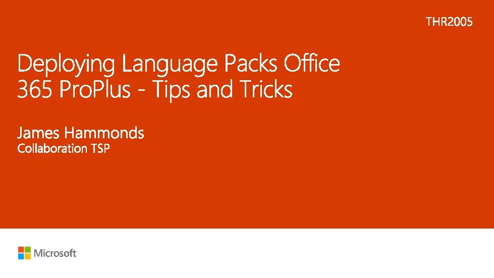 Language Accessory Pack Page Generate ODT Configuration XML
