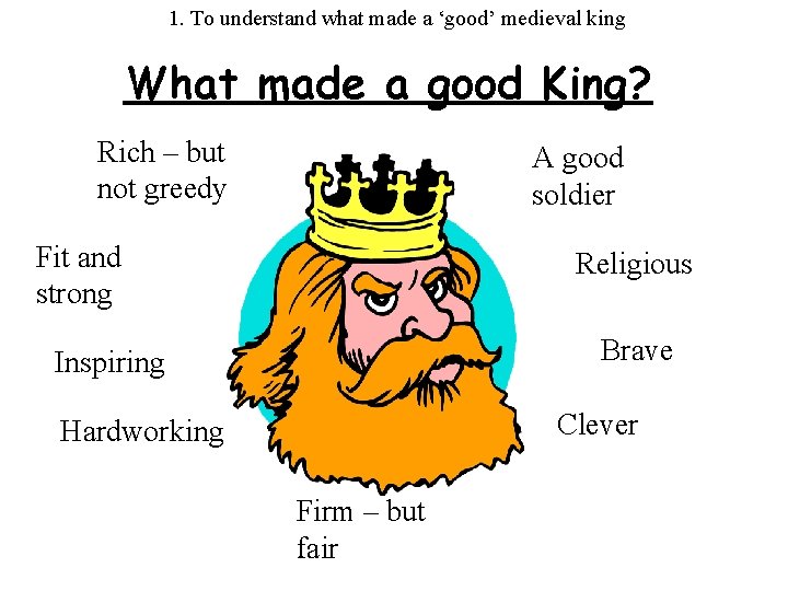 King John Bad King Lesson Objectives To understand