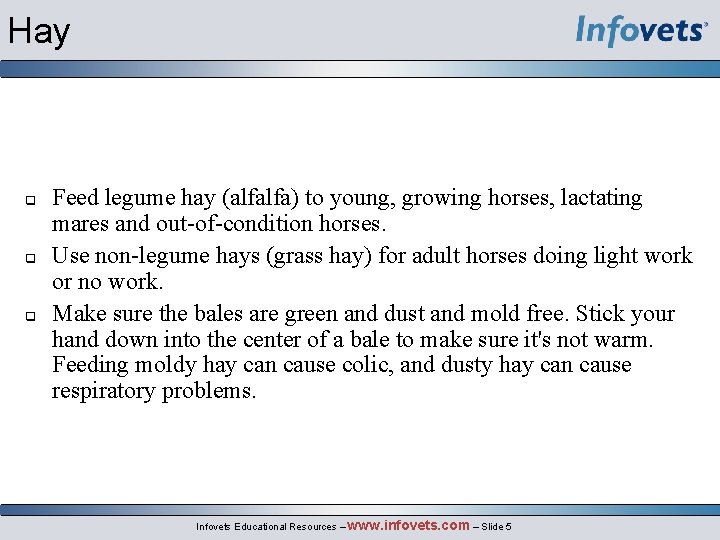 A 76 Equine Feeding Nutrition Lesson Outline Introduction