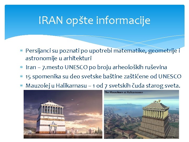 MARKETING U TURIZMU VEBE dr Aleksandra Tornjanski Iran