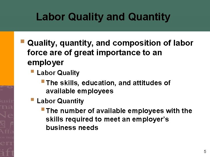 chapter twelve Labor Forces Mc GrawHillIrwin International Business