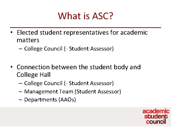 ASC Elections 2016 Some basic things you need