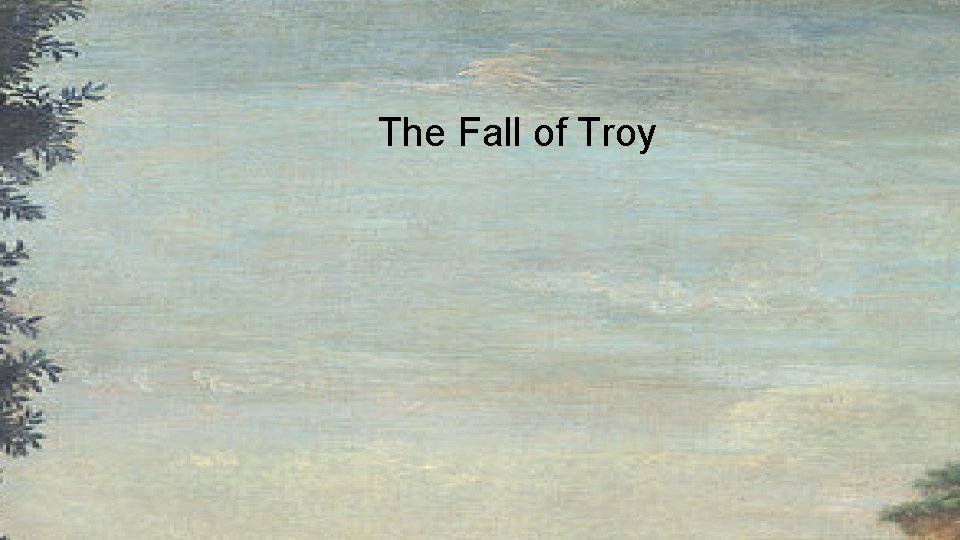 The Fall of Troy Death of Achilles Rubens