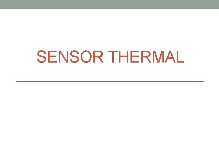 SENSOR THERMAL Reference Sources Jacob Fraden AIP Handbook
