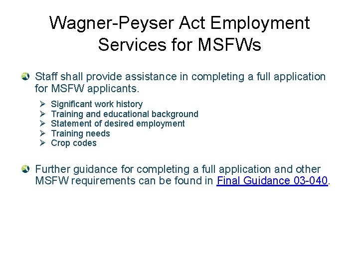 Partnering with the Florida Farmworker Jobs and Education