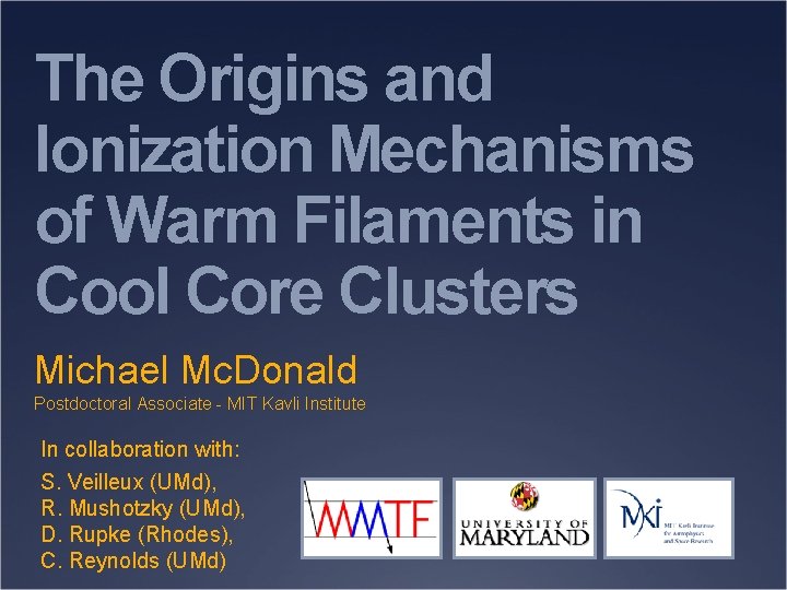 The Origins and Ionization Mechanisms of Warm Filaments