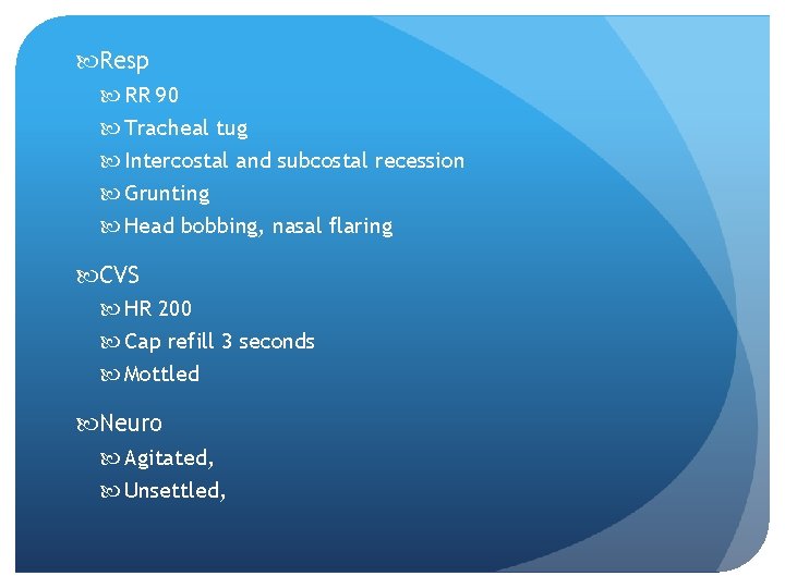 Common Paediatric Respiratory conditions Corrine Balit Outline Respiratory