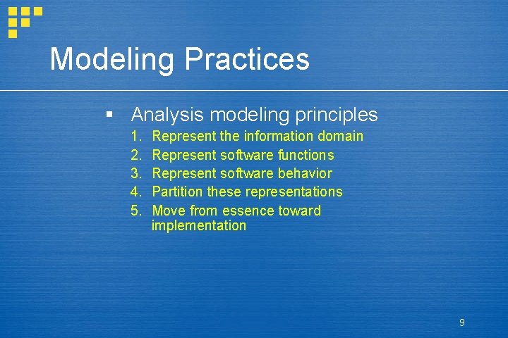 Chapter 5 Practice A Generic View Software Engineering
