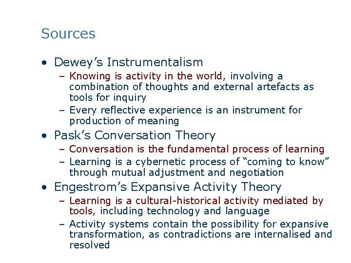 A Theory of Learning for the Mobile Age