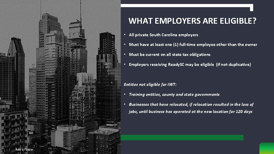 2018 INCUMBENT WORKER TRAINING PROGRAM GRANT FUNDS Information