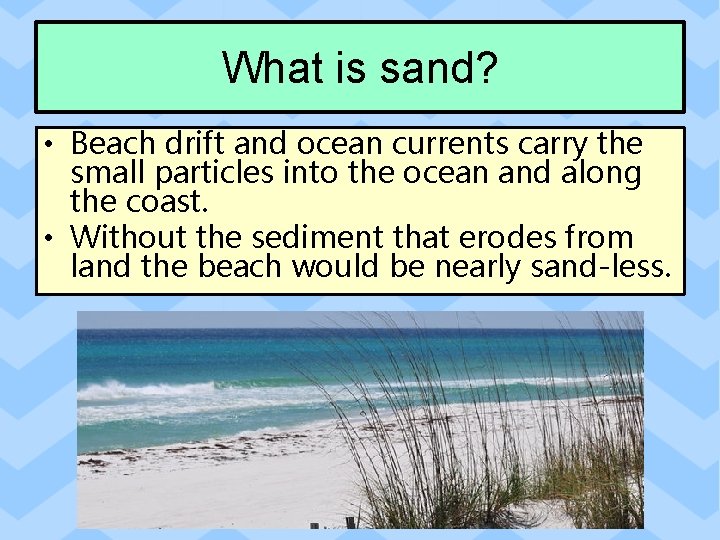 Sand Formations Unit Standards 5 E 3 B