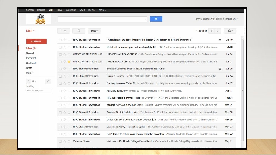 RIO HONDO COLLEGE NAVIGATING YOUR ACCESSRIO STUDENT PORTAL
