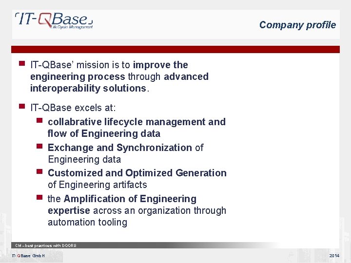 Branch Manager for DOORS branchmanageritqbase com CM best