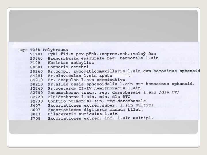 INJURIES IN CLINICAL TERMINOLOGY Tear wound a wound
