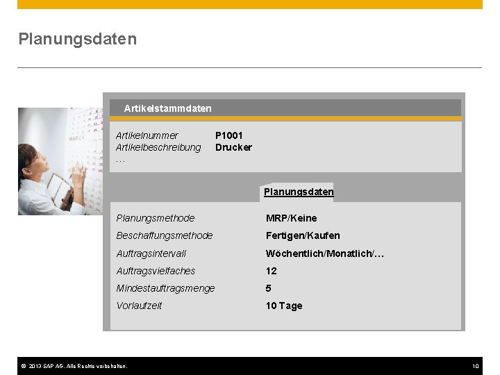 Artikelstammdaten SAP Business One Version 9 0 INTE