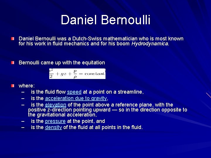 Applications of Bernoullis Principle Georgia CTAE Resource Network