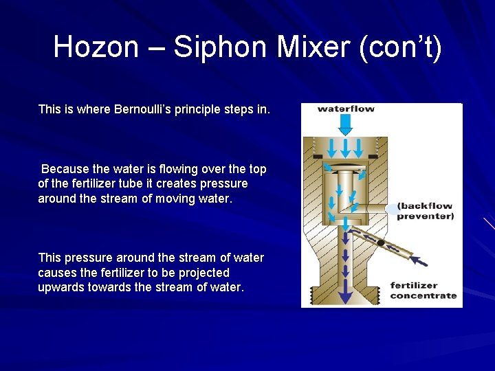 Applications of Bernoullis Principle Georgia CTAE Resource Network
