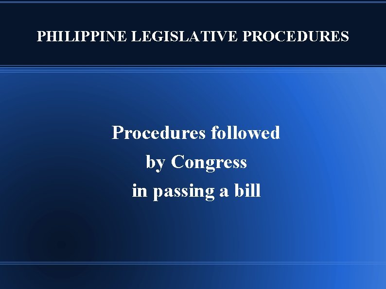 REPUBLIC of the PHILIPPINES Philippine Legal System Government