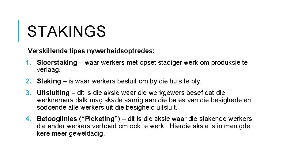 HEDENDAAGSE SOSIO EKONOMIESE KWESSIES Besigheidsomgewing Kwartaal 1 ...