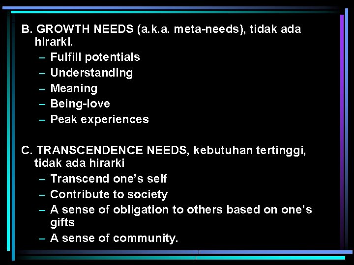 PENDEKATAN HUMANISTIK MASLOW Abraham Maslow 1908 1970 Lahir