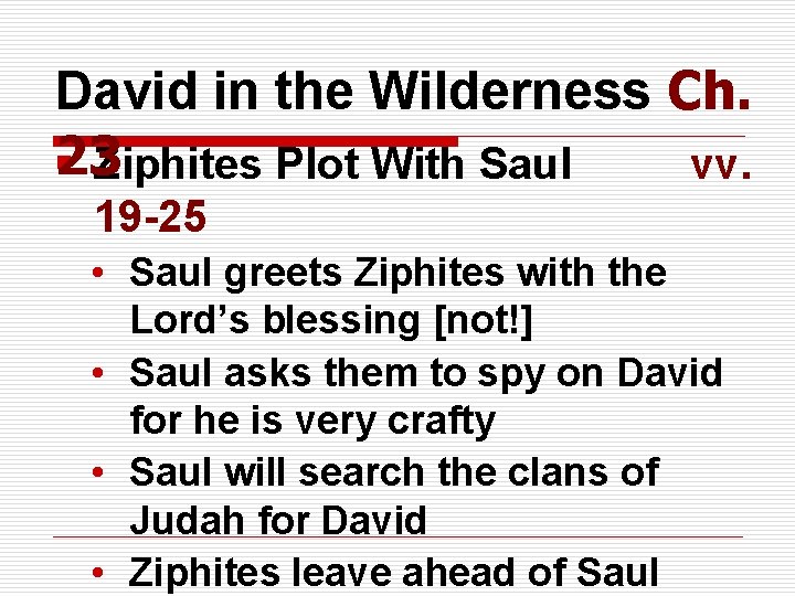 Periods of Bible History Bible Narrative Periods of