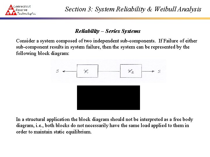 Section 3 System Reliability Weibull Analysis Introduction to