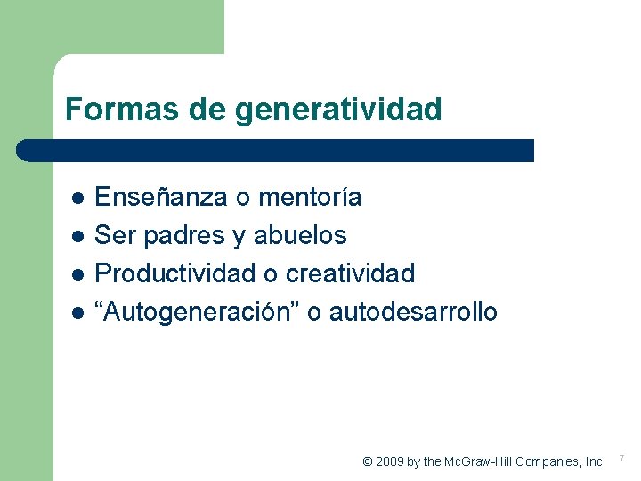 Desarrollo psicosocial en la adultez media Captulo 16