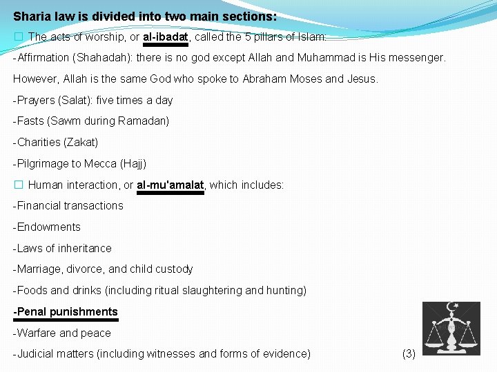 Sharia Law Definition Arabic is the body of