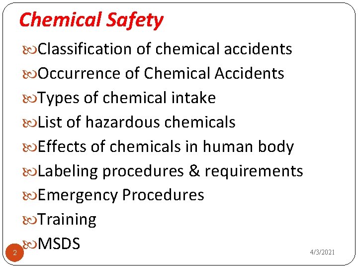 Chemical Safety 29 CFR 1910 119 1 432021