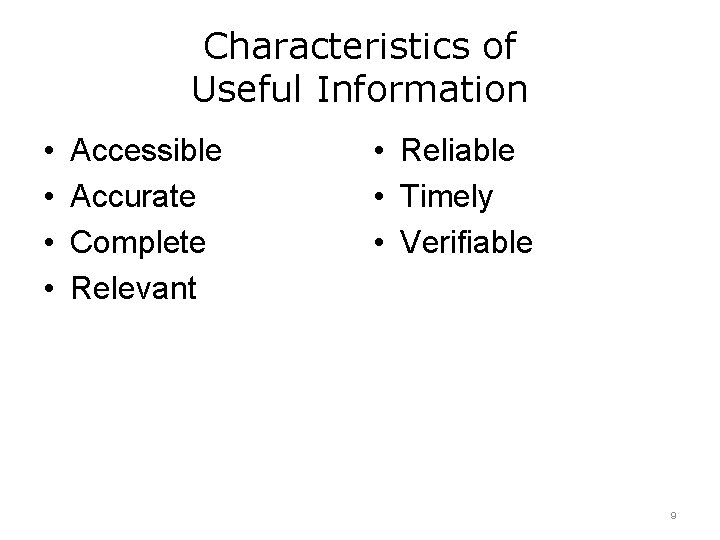 Introduction to Computer Science Information Systems Lecture a