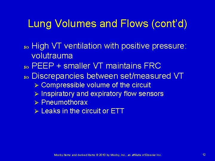 Chapter 14 Respiratory Monitoring in the Intensive Care