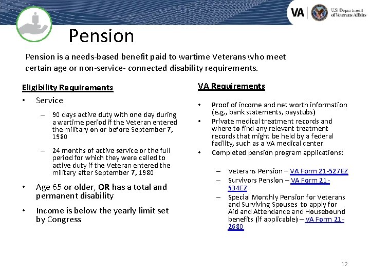 Veterans Benefits Administration Connecting With Those We Serve