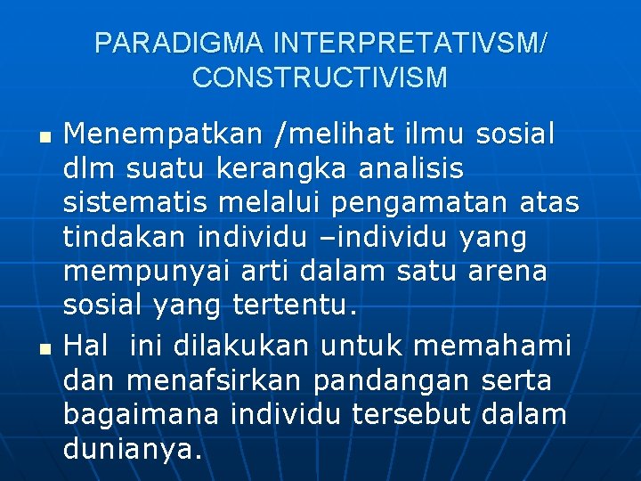 PARDIGMA PENELITIAN NewmanCreswall PARADIGMA SUDUT PANDANG KERANGKA ...