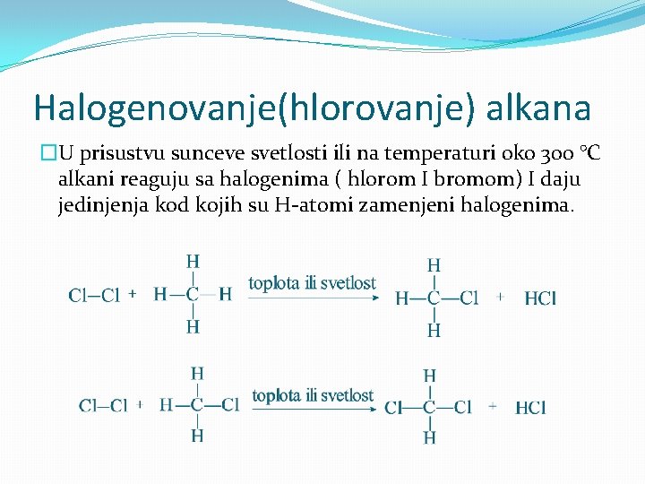 Alkani ili parafini su zasiceni ugljovodonici I alifaticna