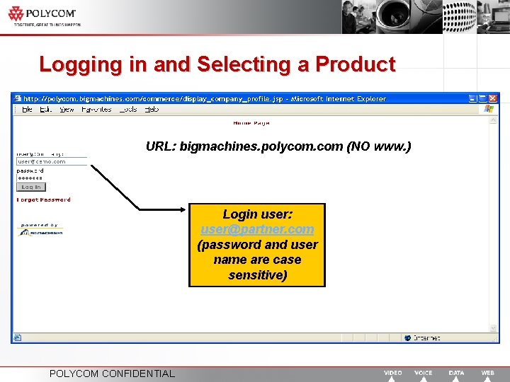 Polycom Quotes on Demand Tool Partner Manager Guide