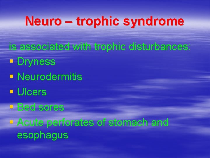 The autonomic nervous system Anatomy Functions The symptoms