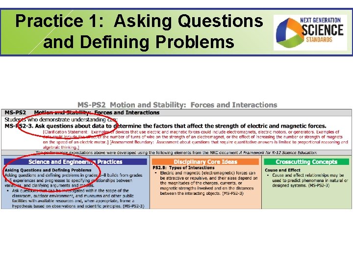 The Next Generation Science Standards 4 Science and