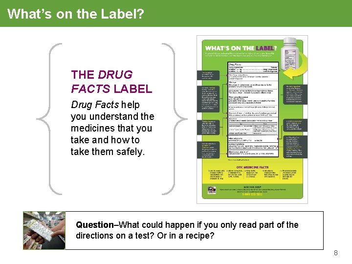 LEARNING ABOUT THE RESPONSIBLE USE OF MEDICINES Why