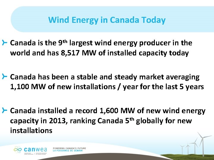 Wind Energy Diversifying Canadas Electricity Markets Robert Hornung