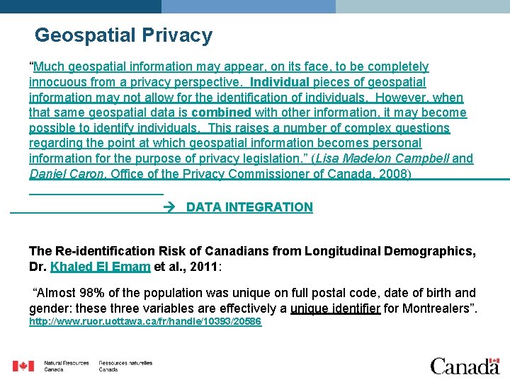 Geospatial Operational Policies and Open Data GO Open