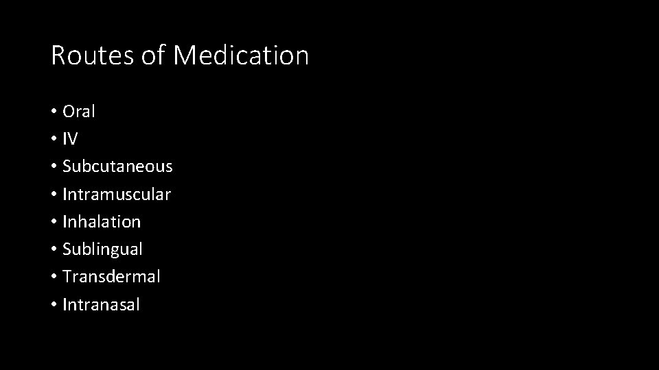 Medication Review for EMTs OBJECTIVES At the completion