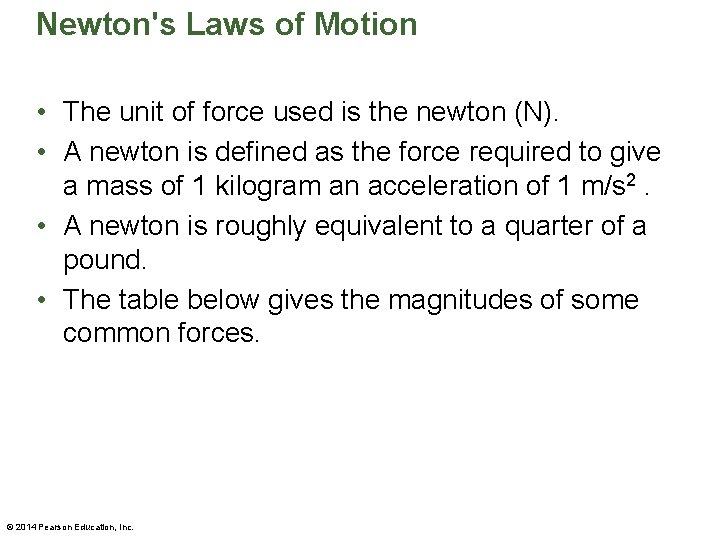 Chapter 5 Lecture Pearson Physics Newtons Laws of