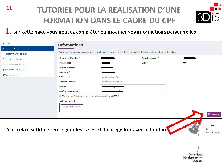 1 TUTORIEL POUR LA REALISATION DUNE FORMATION DANS
