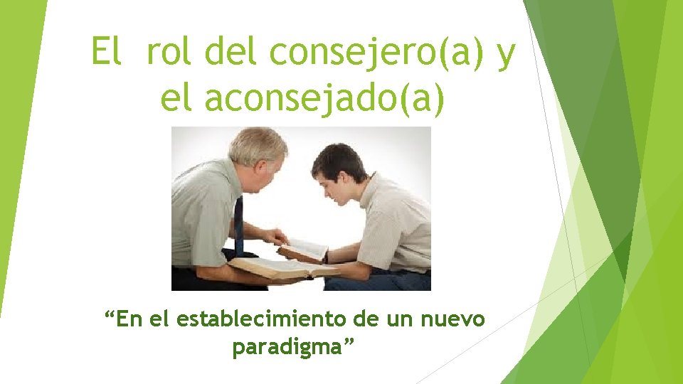 ACONSEJAMIENTO Susana Campos Adan Dyck Aurora Mendoza Concepto