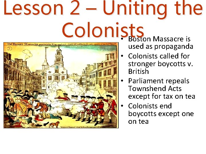 US History Chapter 5 The Spirit of Independence