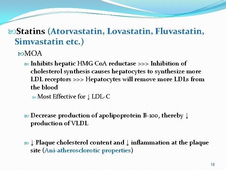 Drugs Used in Hyperlipidemia By Dr Sasan Zaeri