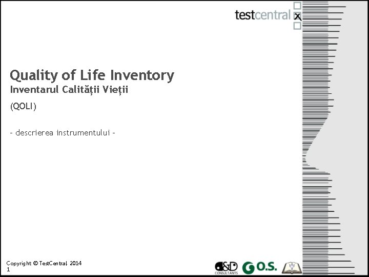 Quality of Life Inventory Inventarul Calitii Vieii QOLI