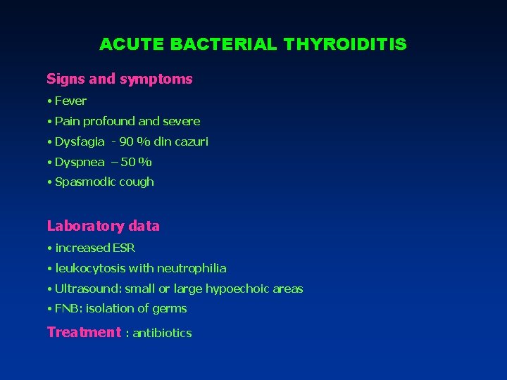 THYROIDITIS Inflammatory diseases of the thyroid gland with