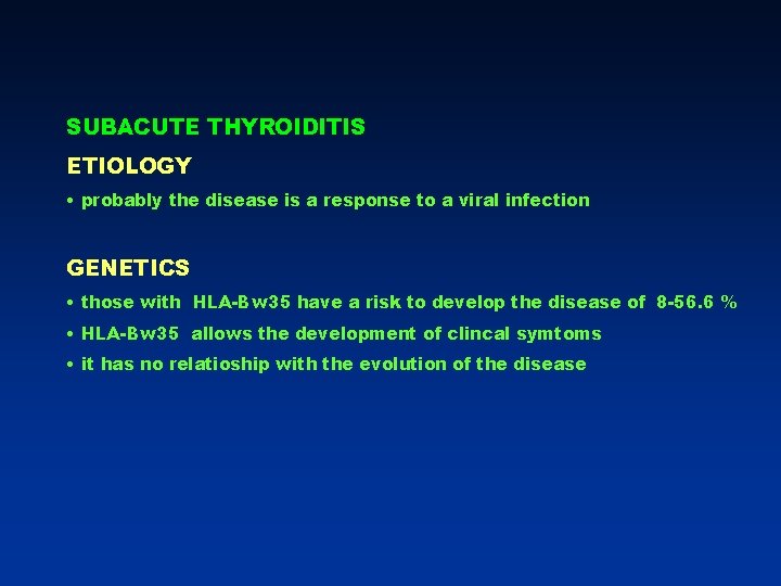 THYROIDITIS Inflammatory diseases of the thyroid gland with